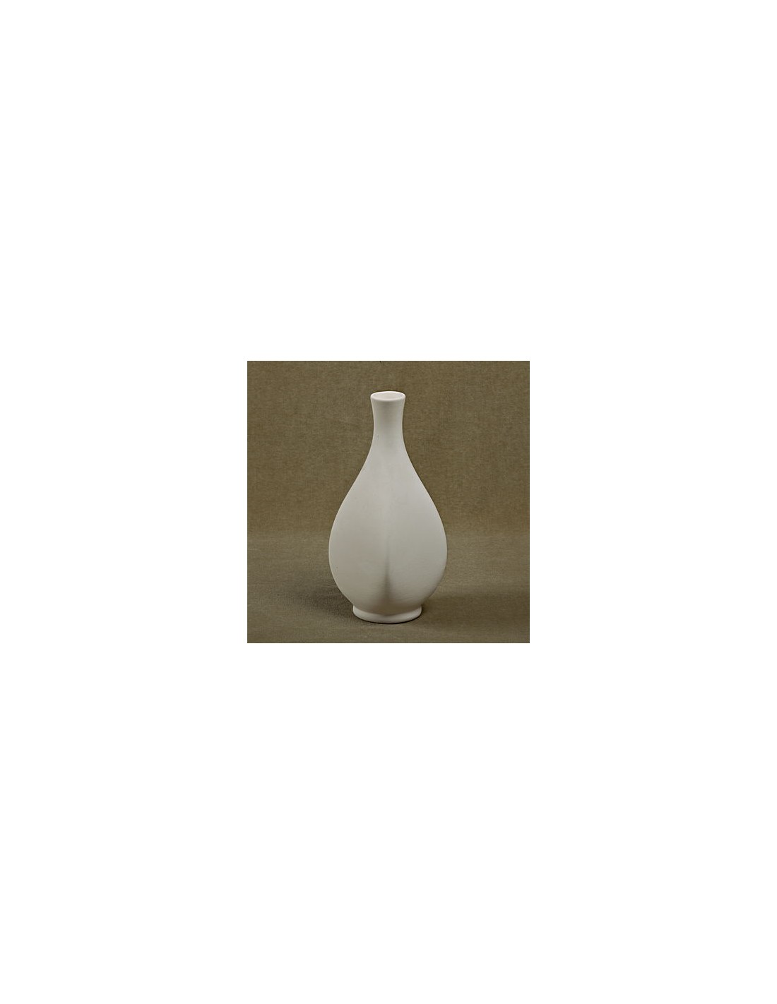 Unglazed Ceramics Square Oil Bottle-Bisque -TO PAINT YOURSELF