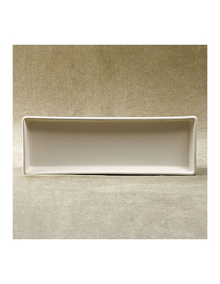 Unglazed CeramicsRectangular Tray-Bisque -TO PAINT YOURSELF