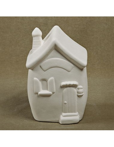 Unglazed Ceramics House Money Bank-Bisque -TO PAINT YOURSELF