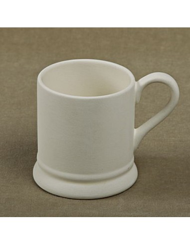Unglazed Ceramics Country Kitchen Mug-Bisque -TO PAINT YOURSELF