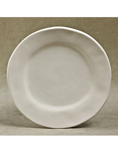 Unglazed Ceramics Irregular Salad Plate-Bisque -TO PAINT YOURSELF